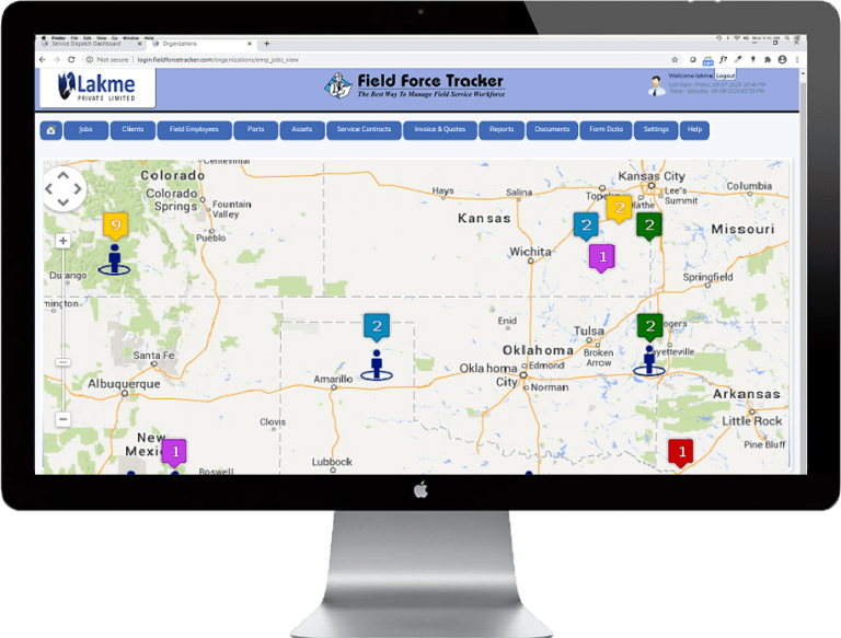 Job Scheduling & Dispatching Software | Field Force Tracker