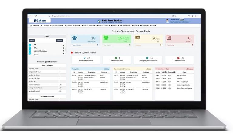 Electrical Contractor Software | Field Force Tracker